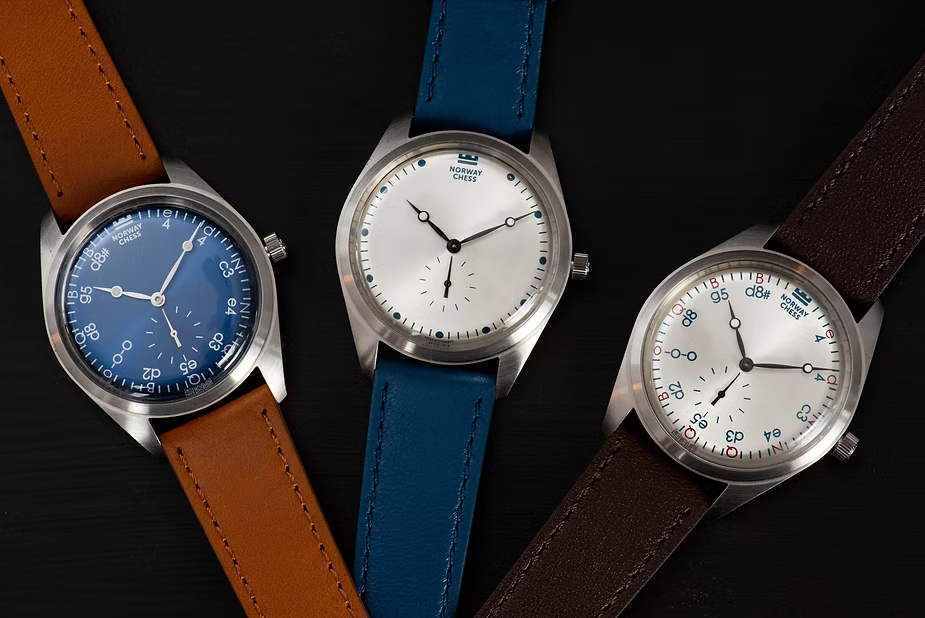 Von Doren designs the Official Norway Chess Watch